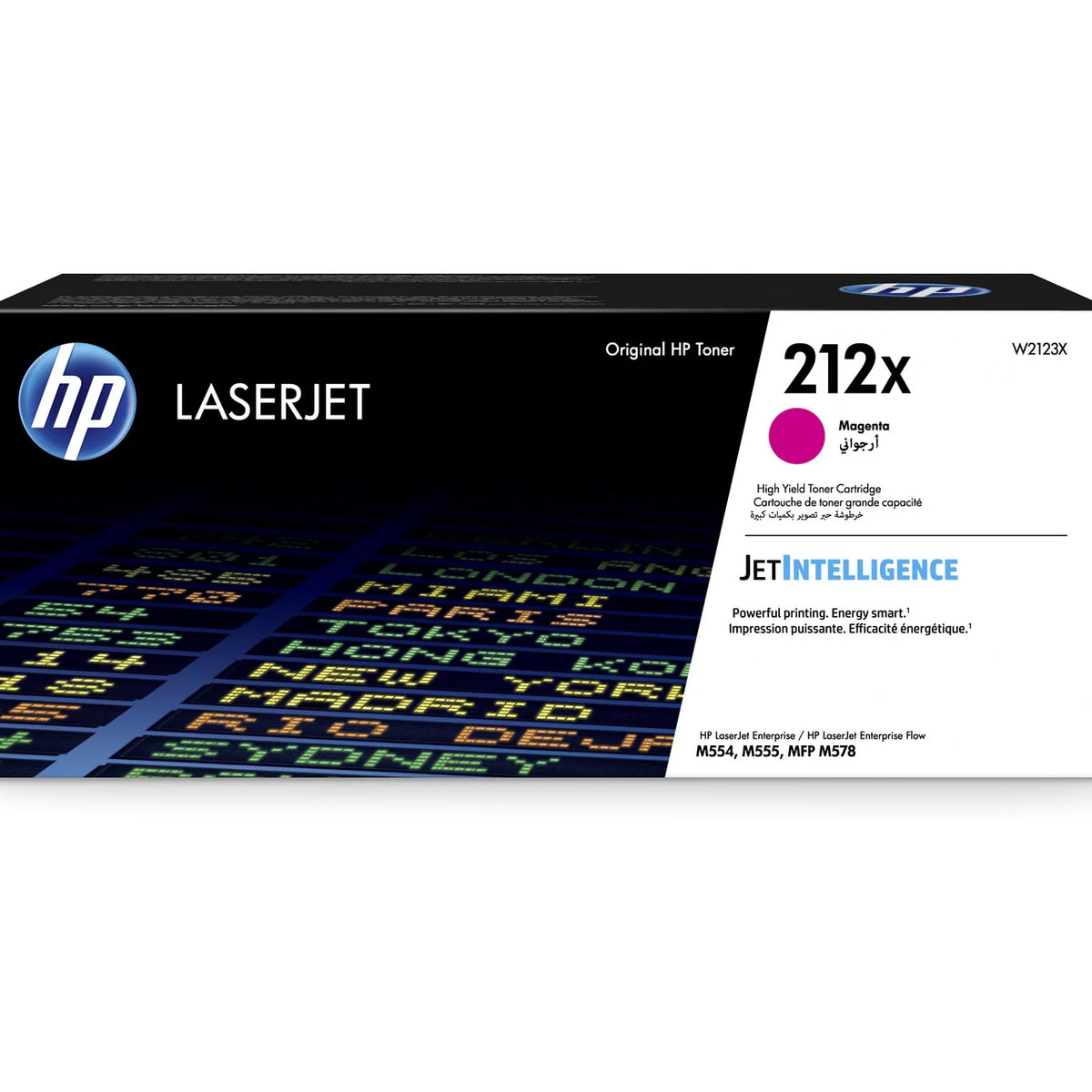 HP 212X High Yield Magenta Original LaserJet Toner Cartridge - W2123X ...