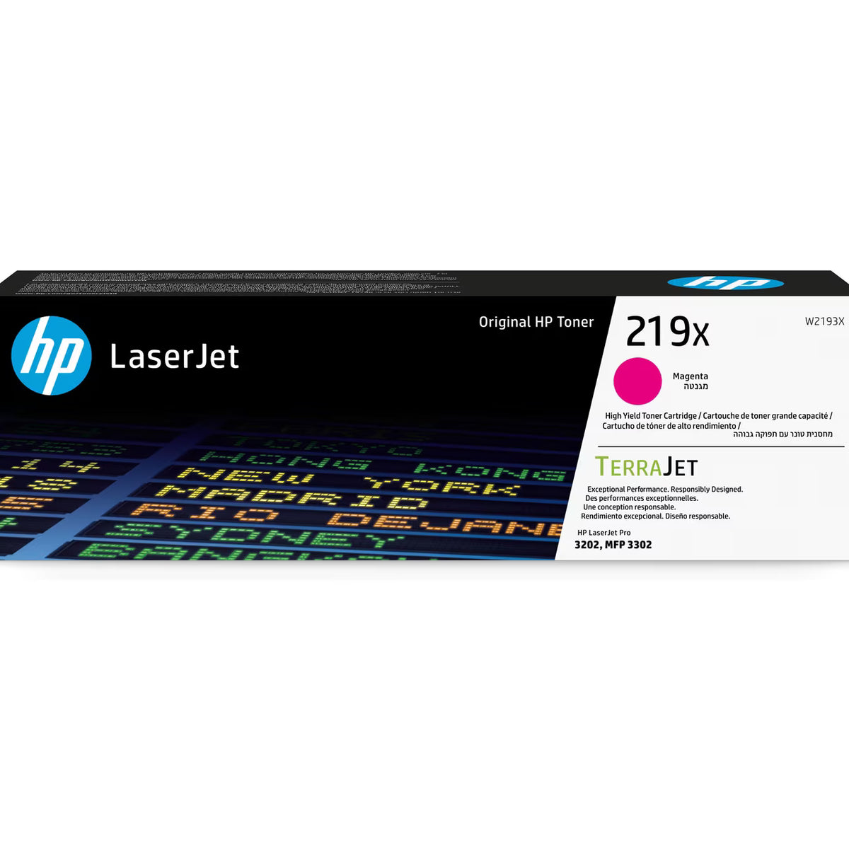 HP 219X High Yield Magenta Original LaserJet Toner Cartridge - W2193X ...