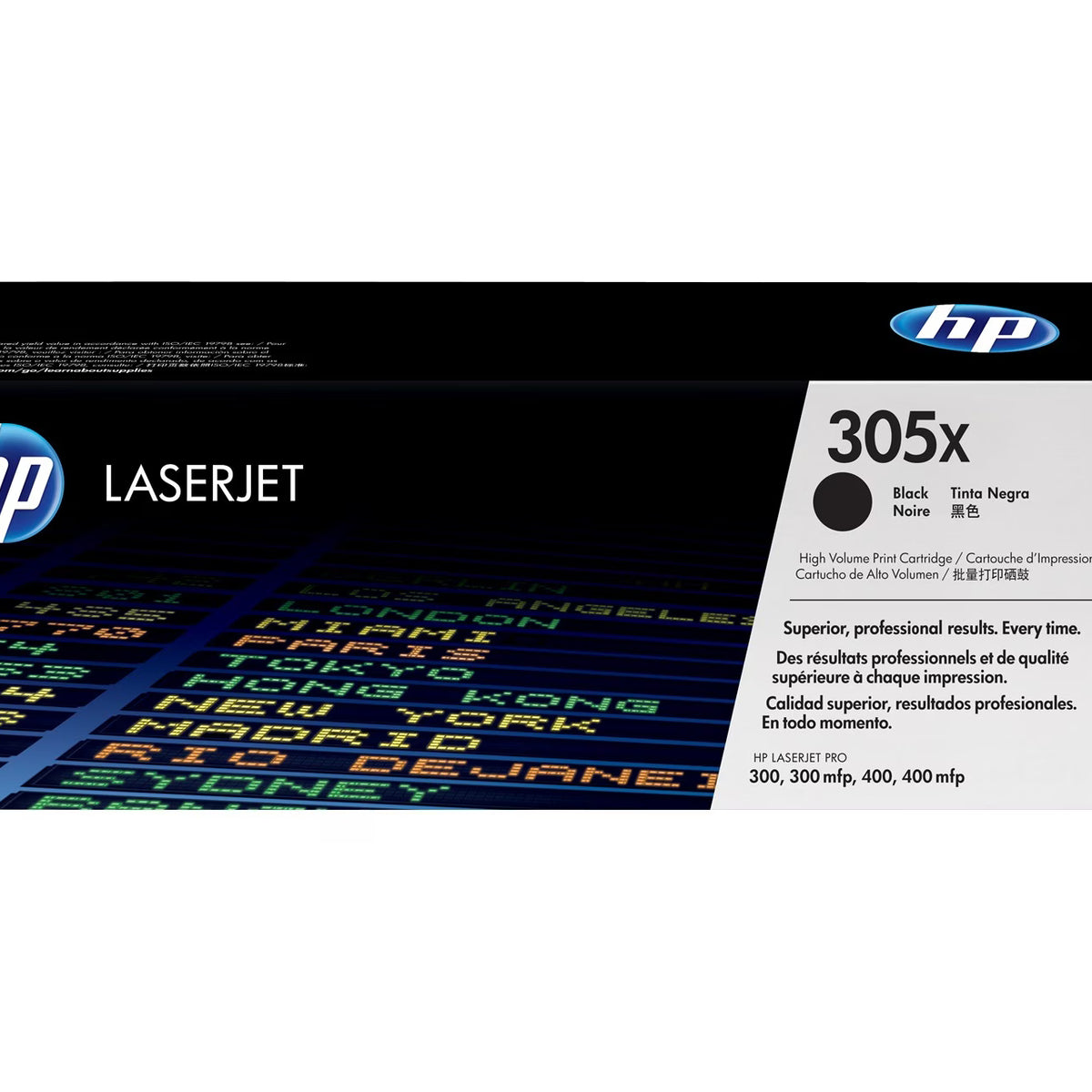 HP 305X High Yield Black Original LaserJet Toner Cartridge - CE410X ...