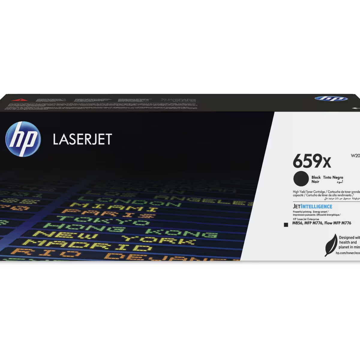HP 659X High Yield Black Original LaserJet Toner Cartridge - W2010X ...