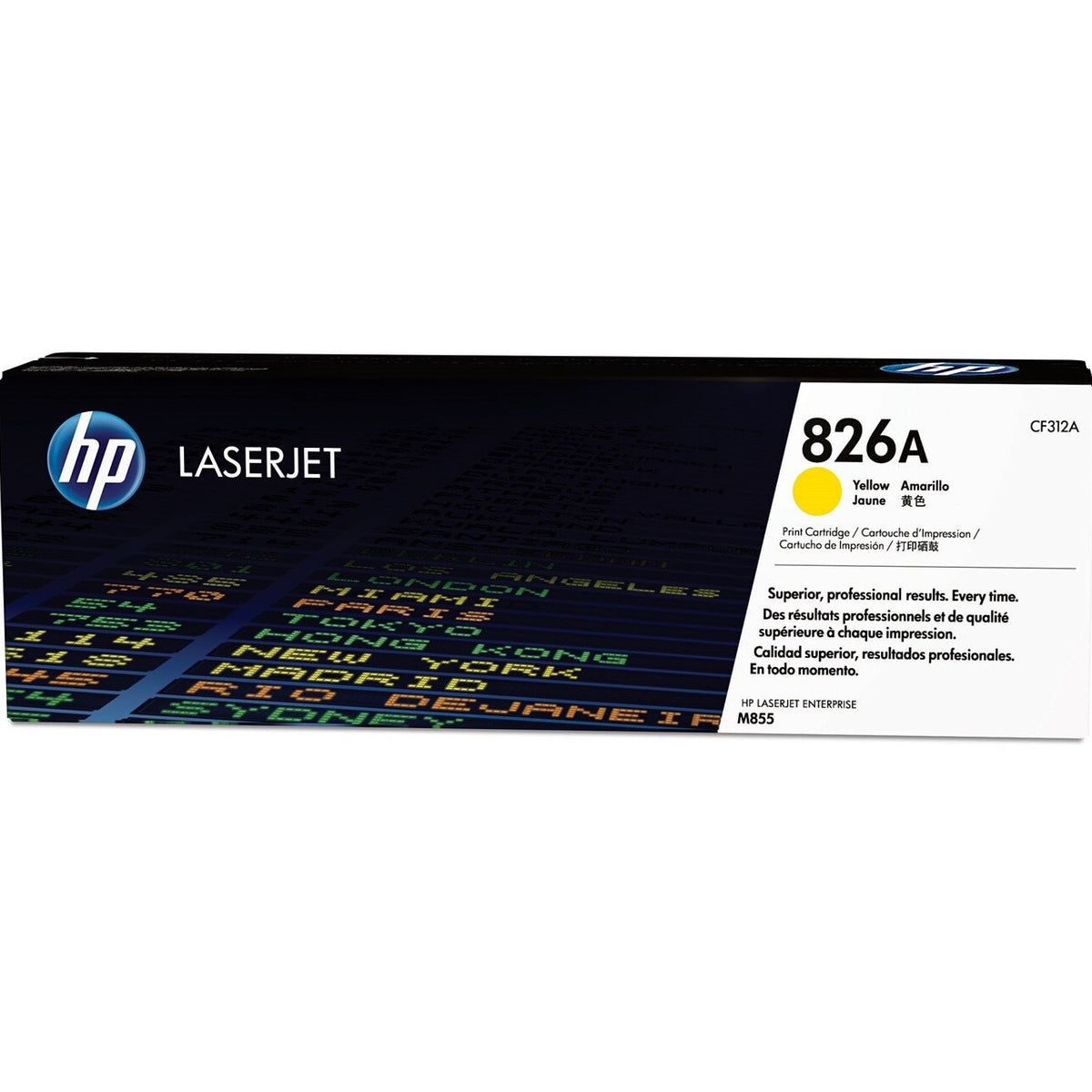Cartouche de toner jaune HP 826A d'origine LaserJet - CF312A – Crazy ...